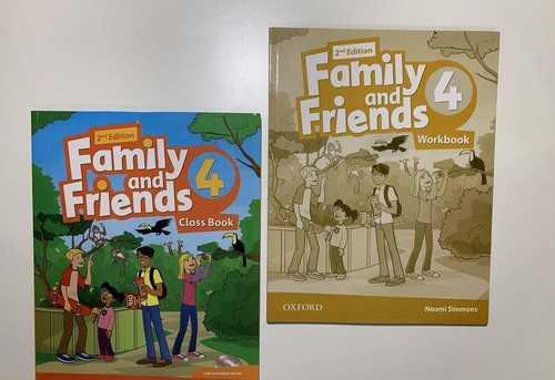 Family and Friends 4, комплект новый