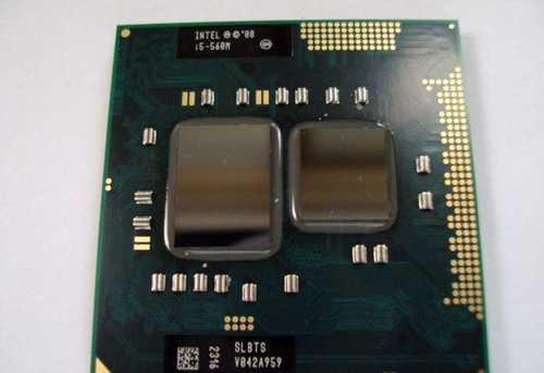 Процессор Intel Core i5-560M для ноутбука