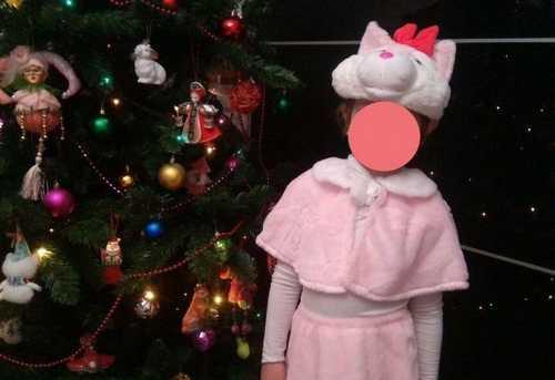 Детский новогодний костюм кошка 116