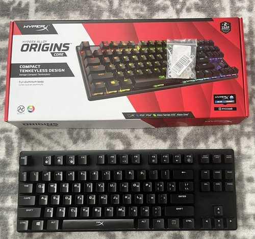 Клавиатура hyperx alloy origins core