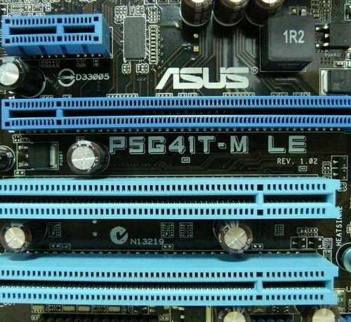 Мат. плата s775 asus P5G41T-M LE (Intel G41)(DDR3)