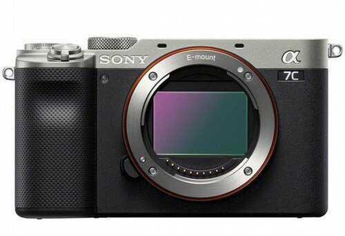 Фотоаппарат Sony Alpha ilce-7C Body, Silver