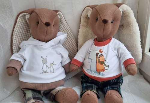Интерьерная игрушка заяц