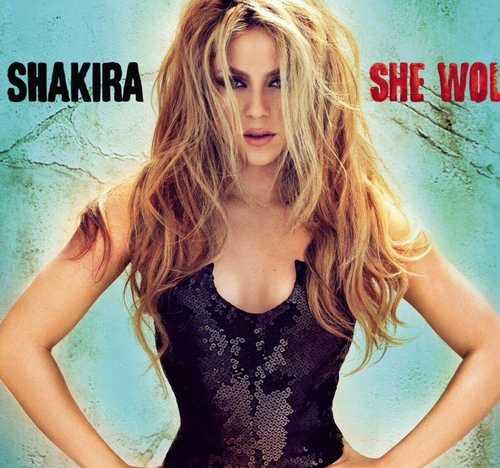 Виниловая пластинка Shakira - She Wolf (Sea Glass Vinyl 2LP)