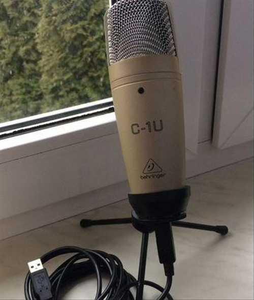Микрофон студийный behringer c1-u
