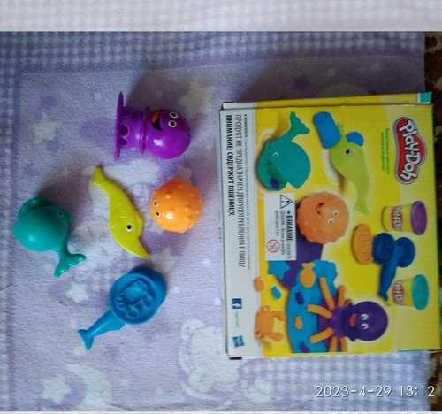 Набор для лепки play-doh подводный мир