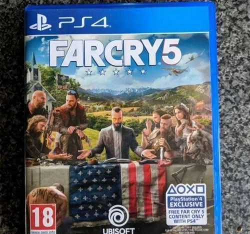 Far cry 5 ps4 диск