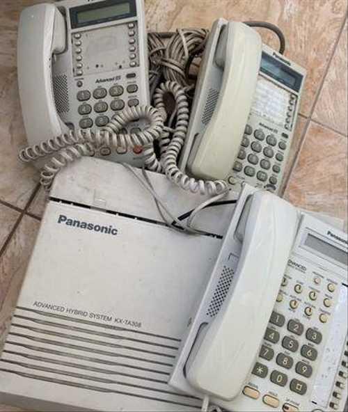 Атс panasonic kx tа 308