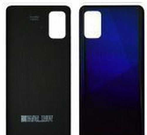 Задняя крышка для Samsung A415F Galaxy A41 (черный