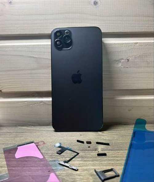 Корпус iPhone XS Max в стиле 13 Pro Max Graphite