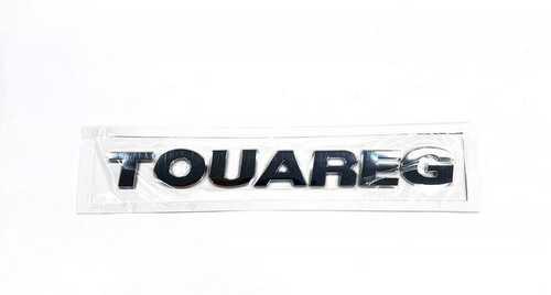 Надпись "touareg" на багажник авто Volkswagen