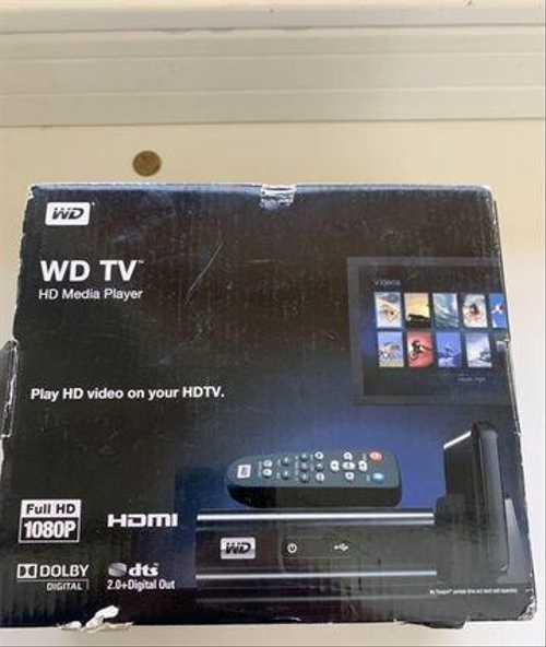 Tv приставка WD TV HD media player hdmi