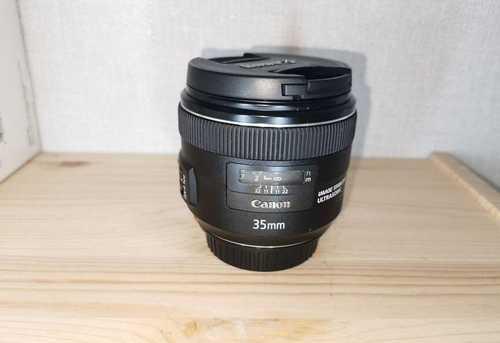 Canon EF 35mm f2 IS USM