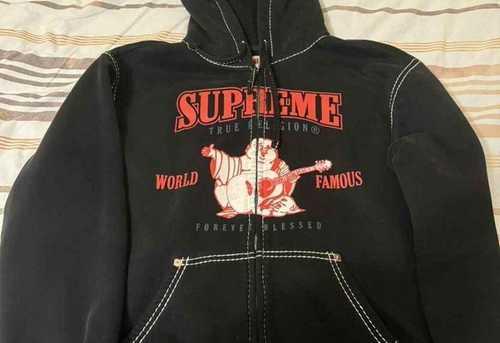 True Religion x Supreme зип Худи