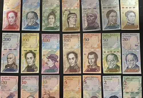 Набор банкнот Венесуэла
