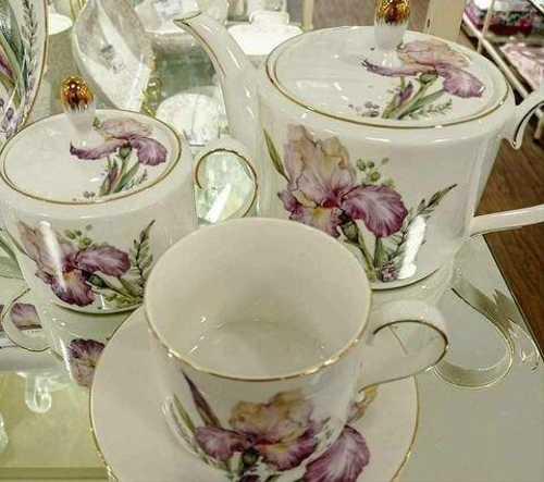 Чайный сервиз Лефард lefard Ирисы Irises