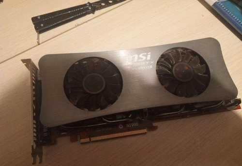 MSI N275GTX twin fronz видеокарта 1GB