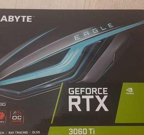 Видеокарта gigabyte geforcertx3060 Ti eagle OC LHR