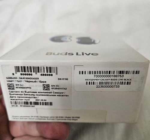 Наушники samsung galaxy buds live