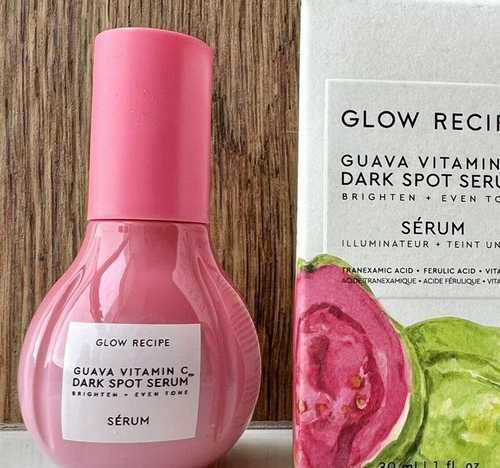 Glow Recipe Guava Vitamin C Dark Spot сыворотка