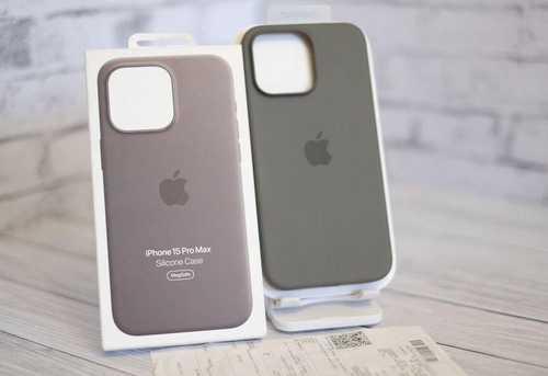iPhone 15 Pro Max Silicone Case чек + 2 чехла UAG