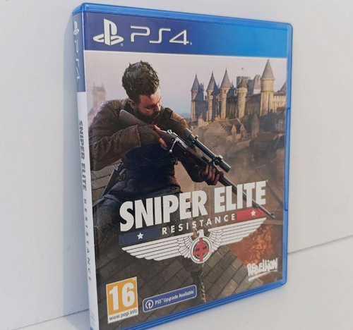 Sniper Elite Resistance диск для PS4