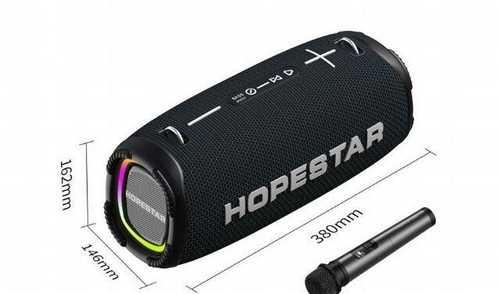 Колонка Hopestar A6 Max с микрофоном 80Вт