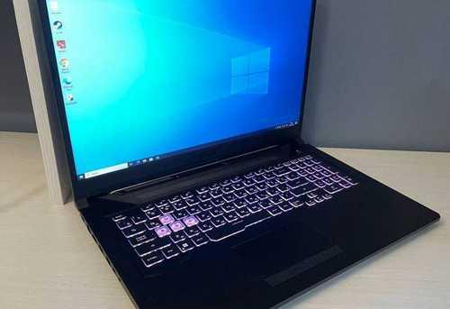 Игровой ноутбук 17.3" ASUS TUF Gaming F17 FX706H, 512 ГБ, Core i5-11400H, RAM 8 ГБ, GeForce RTX 3050 4 ГБ