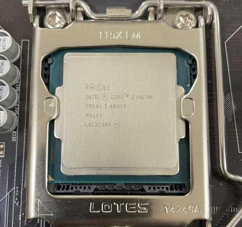 Процессор intel core i5 4670k lga1150