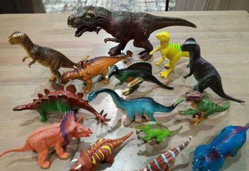Игрушки динозавры, животные