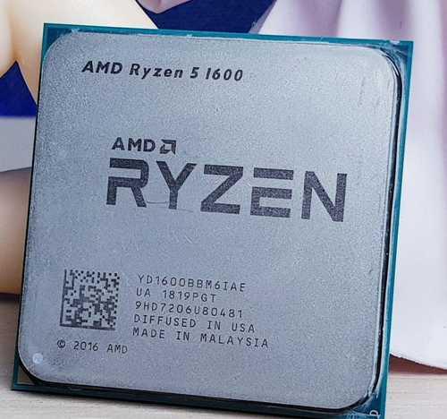 Процессор AMD Ryzen 5 1600