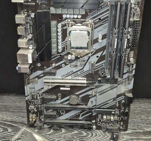 Комплект Z390 9600k 32gb озу