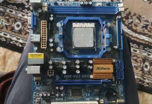 ASRock AM3 + проц