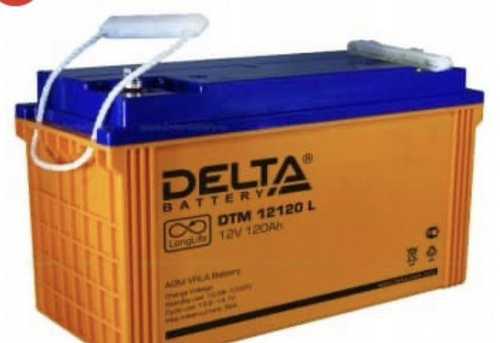 Акб Delta DTM 12120 L (12V / 120Ah)