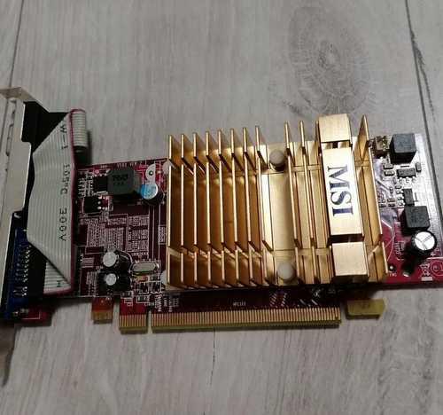 Видеокарта MSI HD 4350 AMD radeon