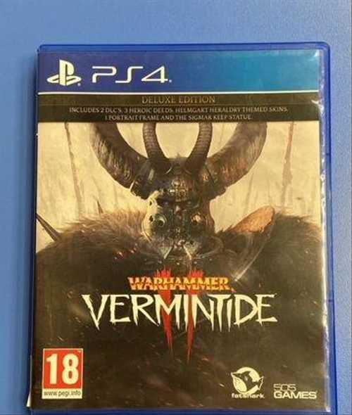 Warhhammer Vermintide II/2 PS4 Б/У