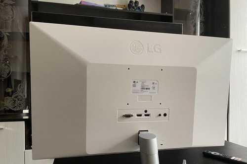 Монитор LG 27 1920x1080 75Гц IPS (27mk600m-w)