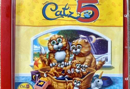 DVD диск с игрой "Catz 5"