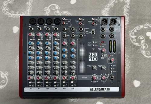 Микшерный пульт allen&heath ZED10