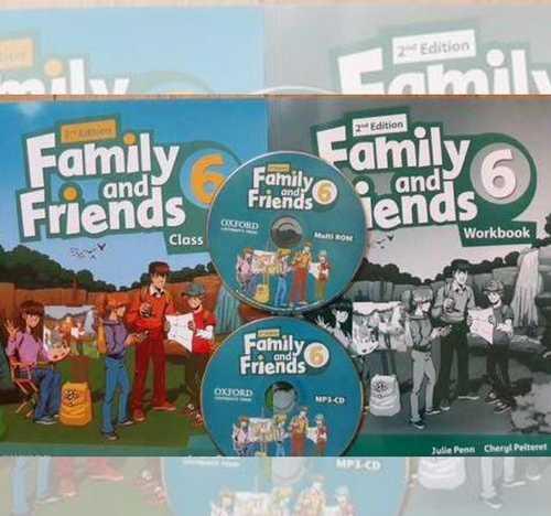 Family and friends 6 Комплект глянцевый