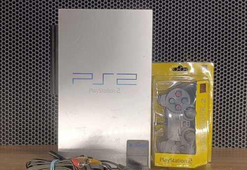 Sony PS2 Fat 50008 500 gb Silver