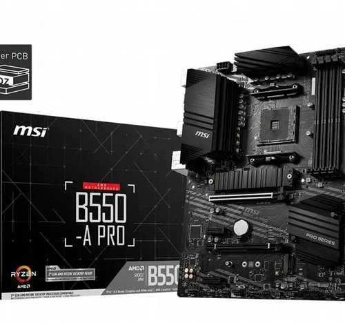 Комплект Ryzen 5700x   Msi b550 a pro