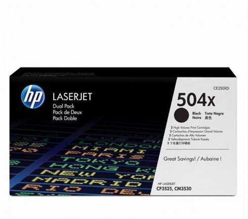 Картридж HP Color LaserJet ce250xd Black Dual Prin