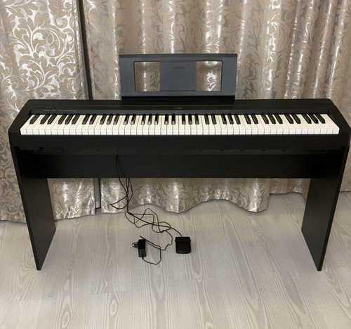 Цифровое пианино yamaha p45 с подставкой