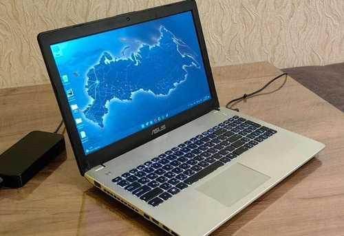 Ноутбук Asus i7-4710 15,6 IPS GTX850 16Гб озу SSD