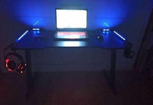 Компьютерные столы игровые светящиеся новые достав