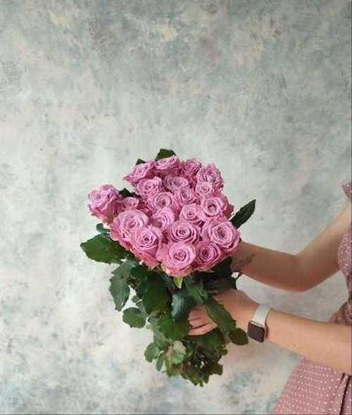 Розы "Мери Тим" 70 см 20 шт., цветы