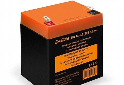 Аккумуляторная батарея ExeGate HR 12-5.8 (12V 5.8A
