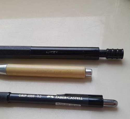 Механические карандаши, рапидограф, перьевая ручка