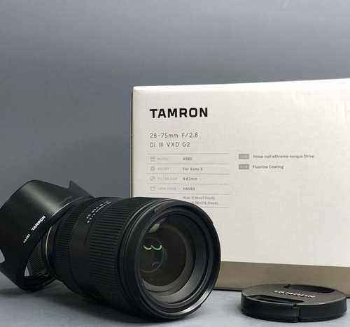 Tamron 28-75mm 2.8 Di III VXD G2 A063 Sony FE